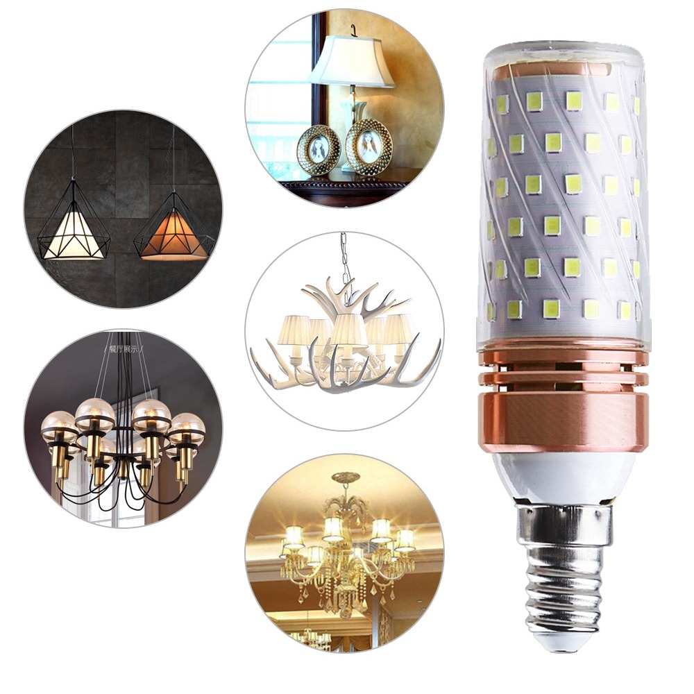 12W 16W LED Light Bulb E27 E14 220V Corn Bulbs Tricolor Lamp Light ...