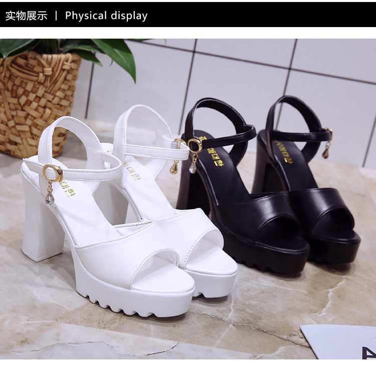 Women's High Heels Sandals Elegant Ol heel kasut tinggi wanita ...