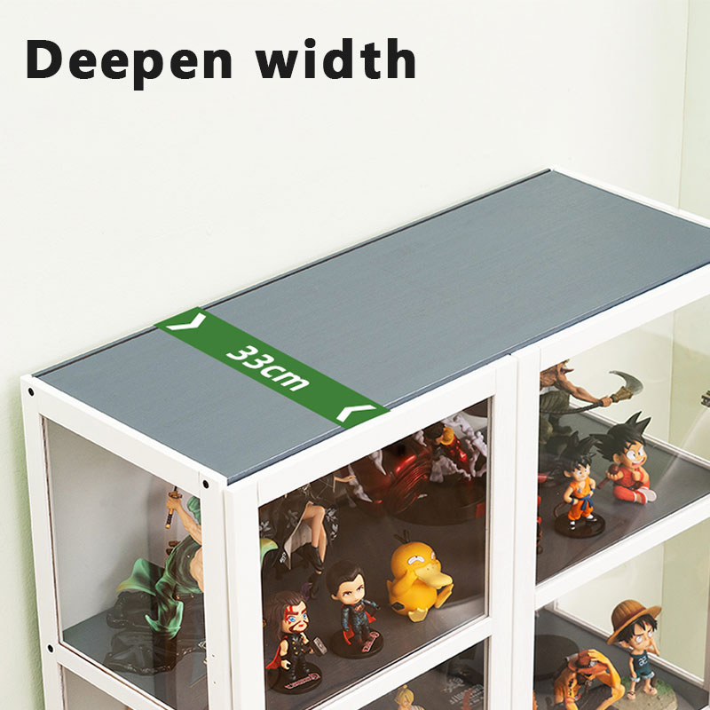 MY Home Display Cabinet Acrylic Transparent Model Toy Showcase Hand ...
