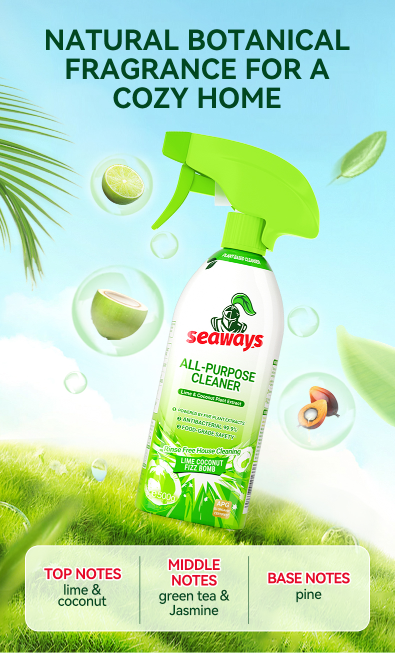 Seaways Multi-Purpose Cleaner Spray Foam Refrigerator Oven Microwave ...