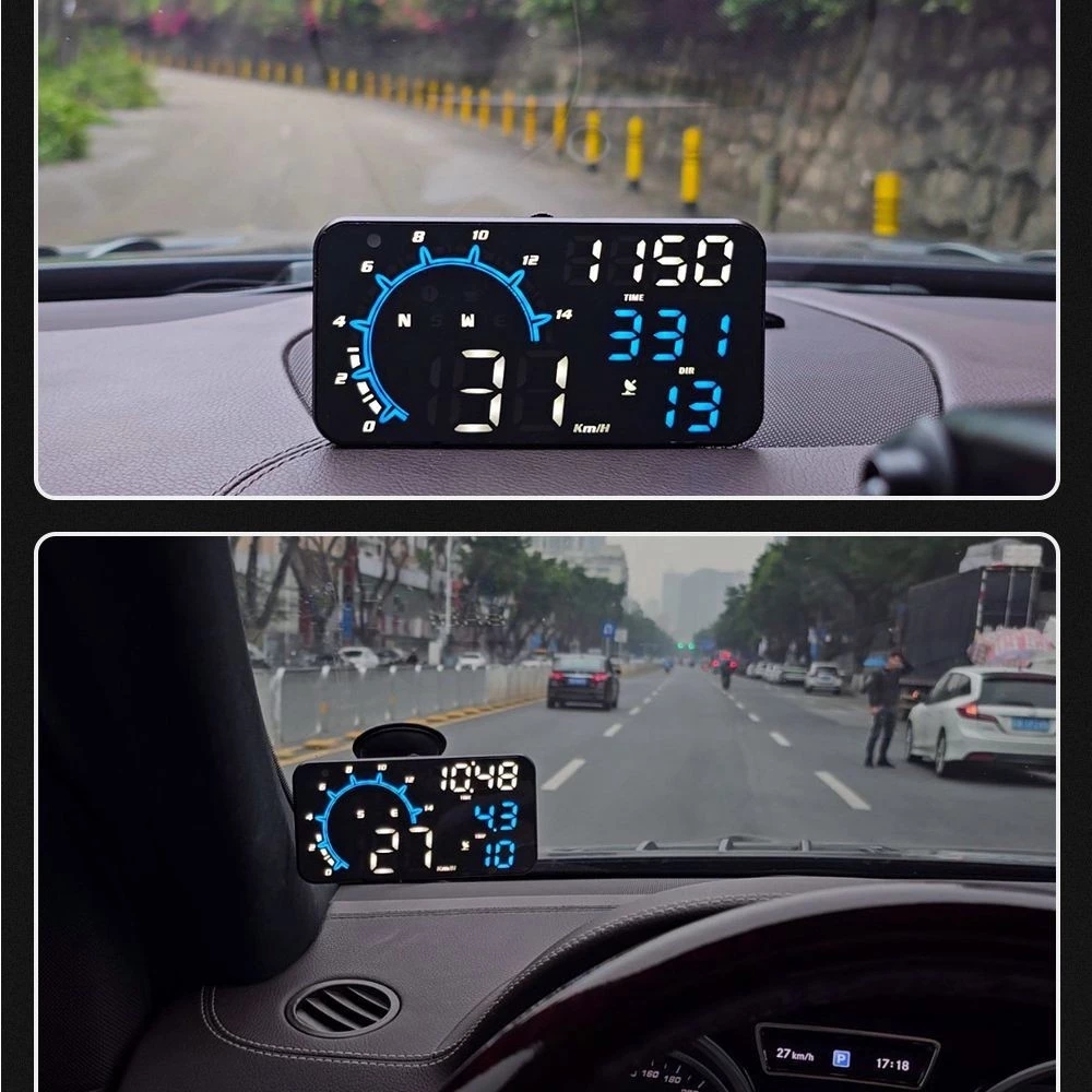 2025 New HUD Car Head-up Display G11 Digital Speedometer Car HUD ...