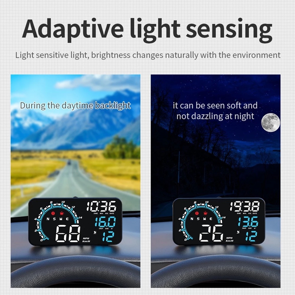 2025 New HUD Car Head-up Display G11 Digital Speedometer Car HUD ...