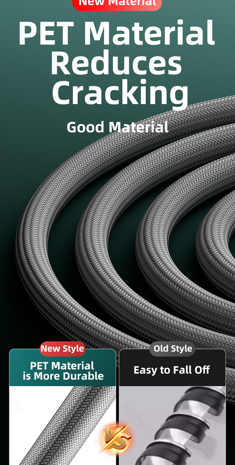 Gray Shower Hose Large Flow And High Pressure 1.5m/2m Bathroom Handheld ...