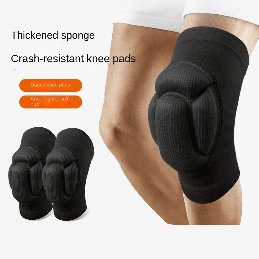 Turtle Shell Anti-Collision Sponge Knee Pads For Dance Volleyball ...