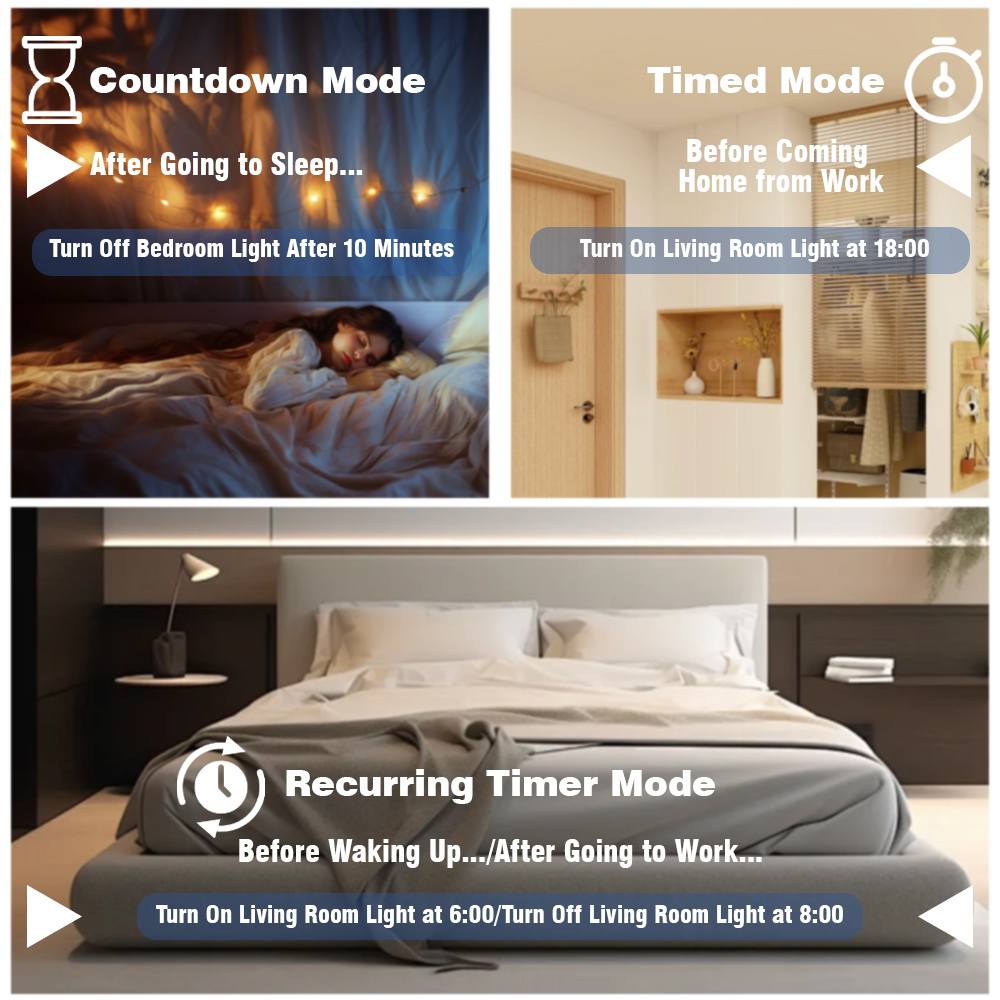 Work withs Tuya WiFi Zigbee Smart Circuit Breaker MCB 1P+N 63A Power ...