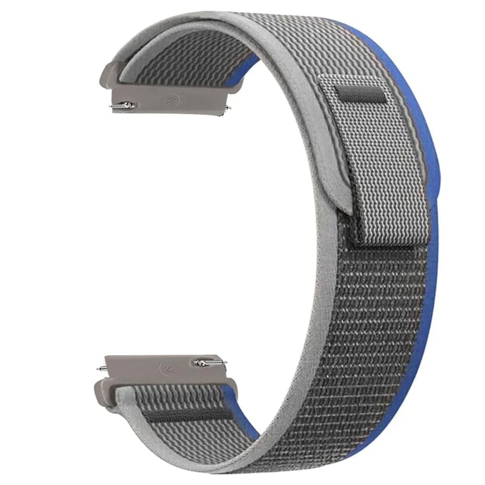 20mm 22mm Nylon Loop Strap For Garmin Vivoactive 4 5 6 Forerunner 255 ...