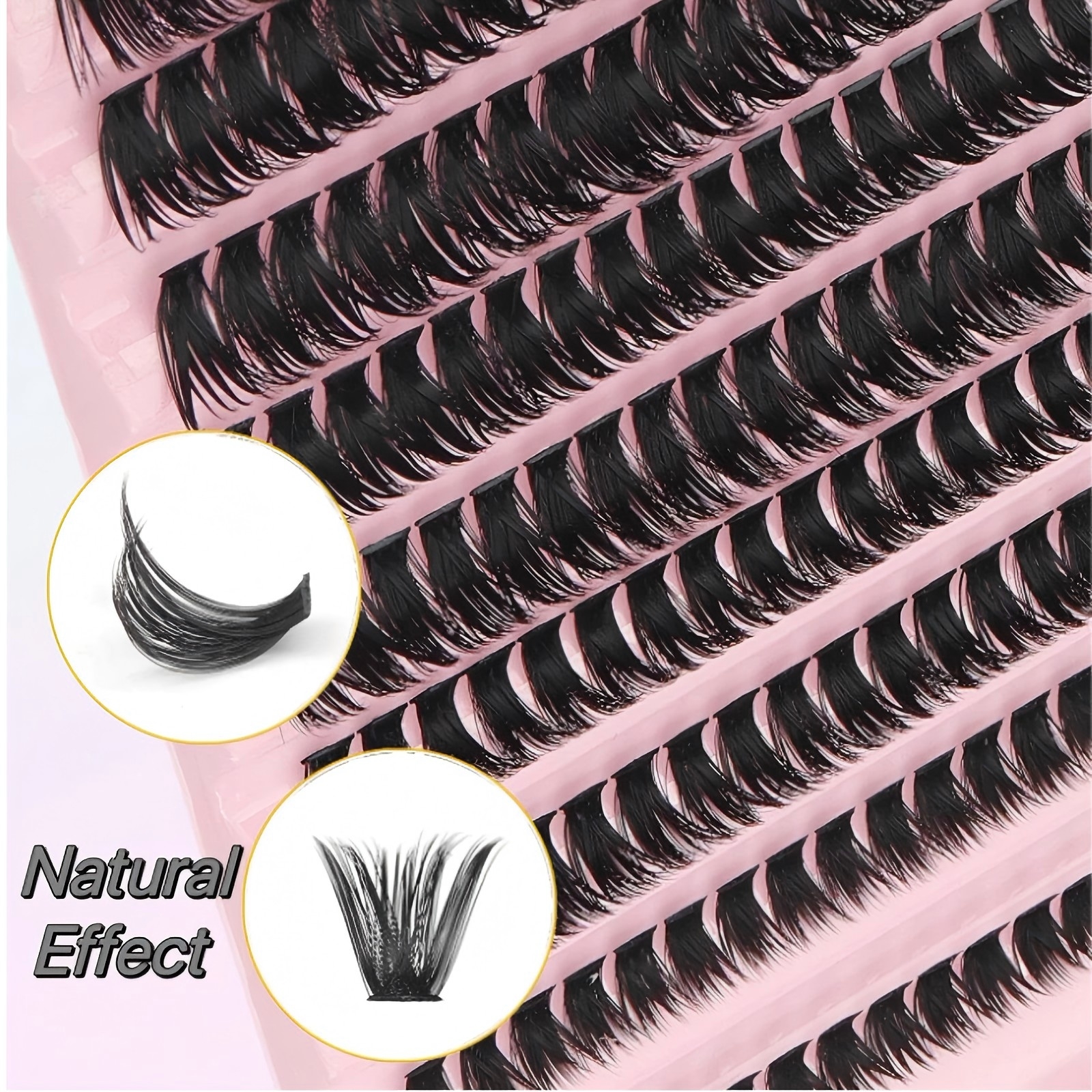 DIY Individual Cluster Lash Extensions – 30D, 40D, 80D, 8-16mm C/D ...