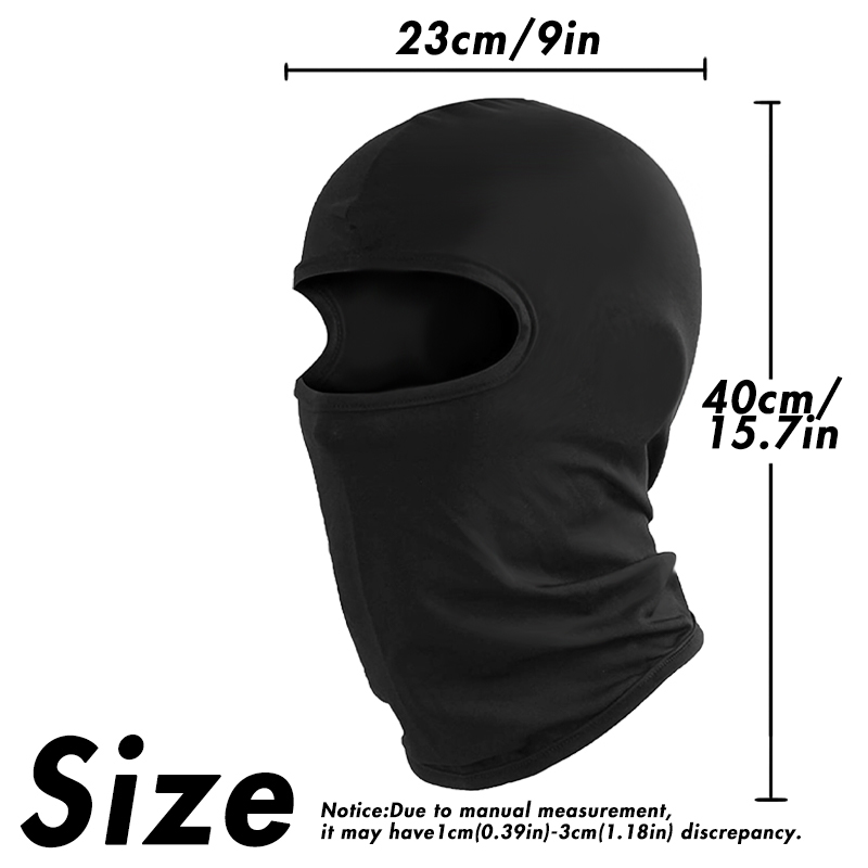 Motorcycle Balaclava Sun Protection Full Face Mask Breathable Bicycle ...