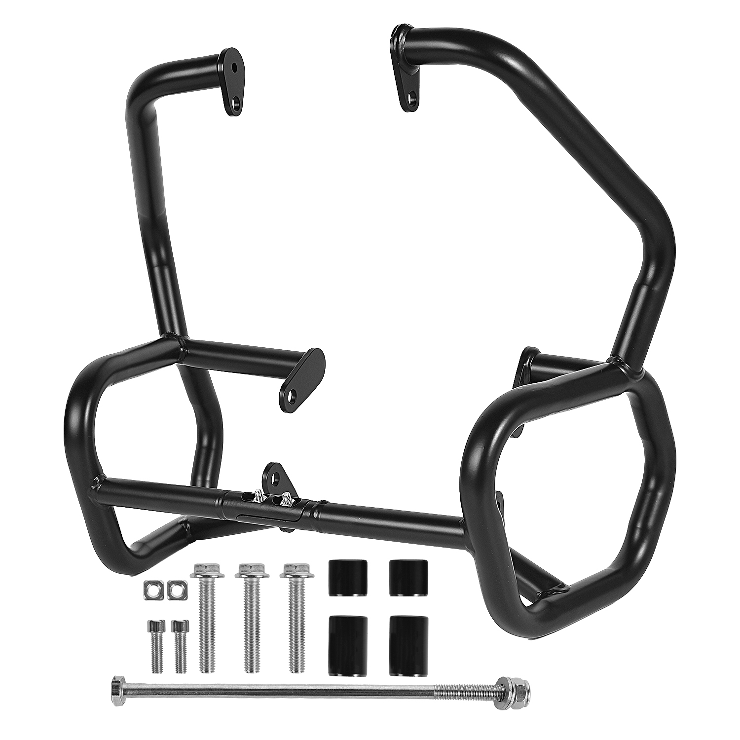 LJBKOALL For Motorcycle Crash Bar Engine Guard Frame Protector Bumper ...