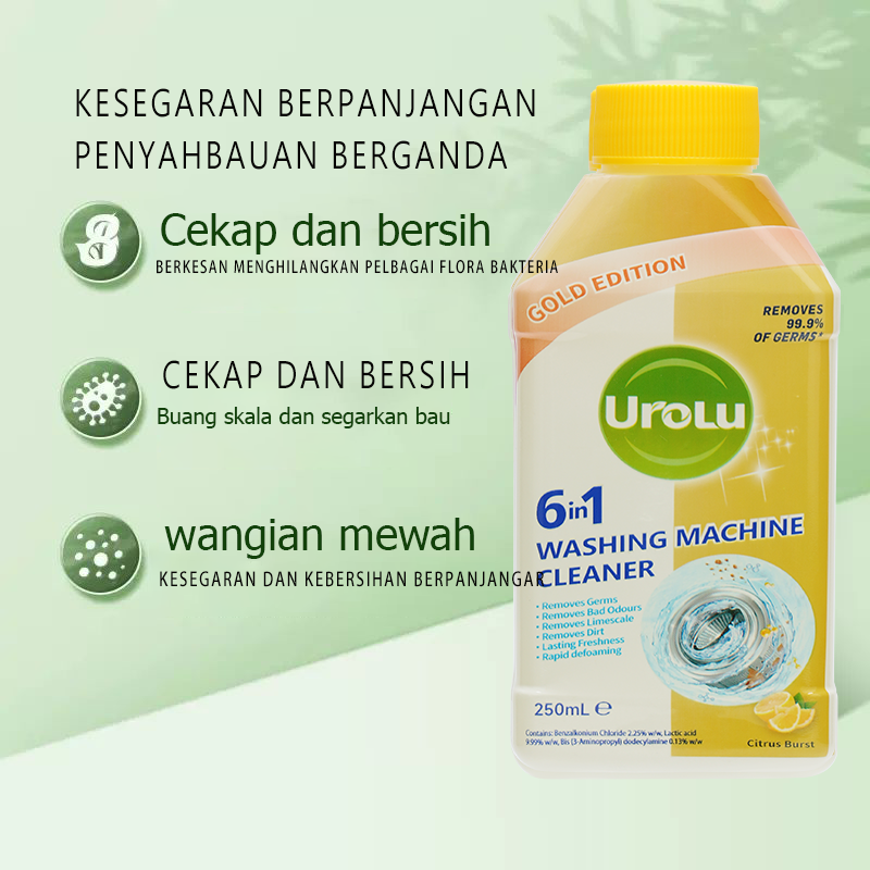 「Dettol Same model」Urolu 6 In1 Washing Machine Cleaner Kill 99.9% Of ...