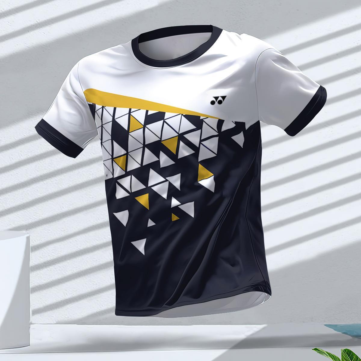 2025 Men's And Women's Shirt Badminton Jersey Outdoor Casual Fitness T ...