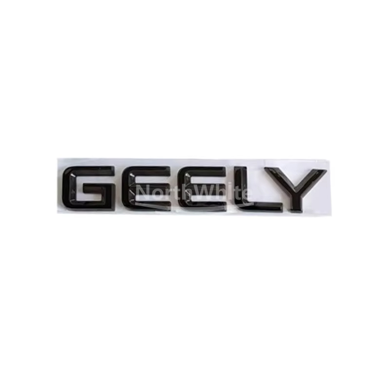 Black Silver Chrome ABS Sticker Car Styling Badge Letters Emblem ...