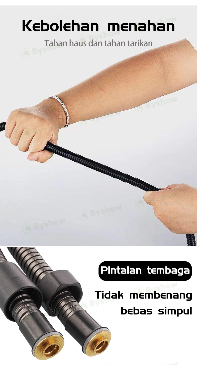 【Byshow】🔥Malaysia In Stock🔥 Toilet Bidet Spray Gun black Head Handheld ...