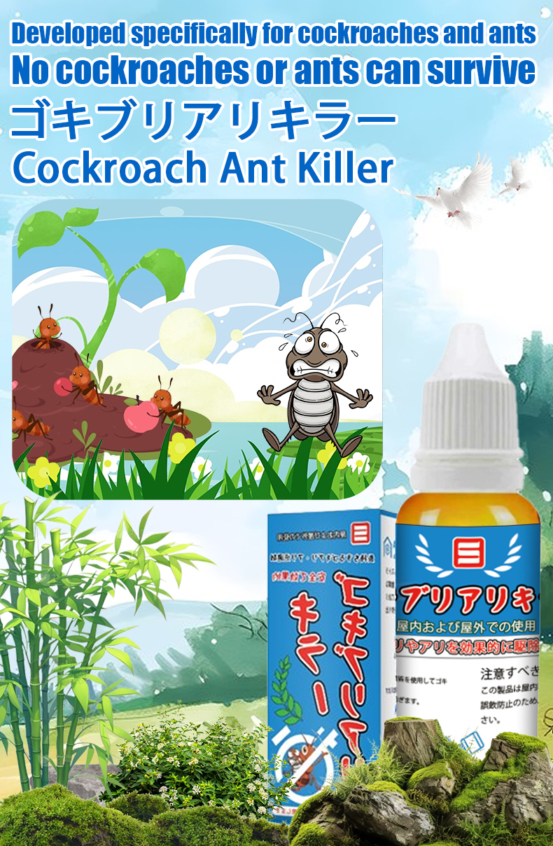 【Cockroach Annihilation Drop】VM Cockroach killer Racun lipas Ubat lipas ...