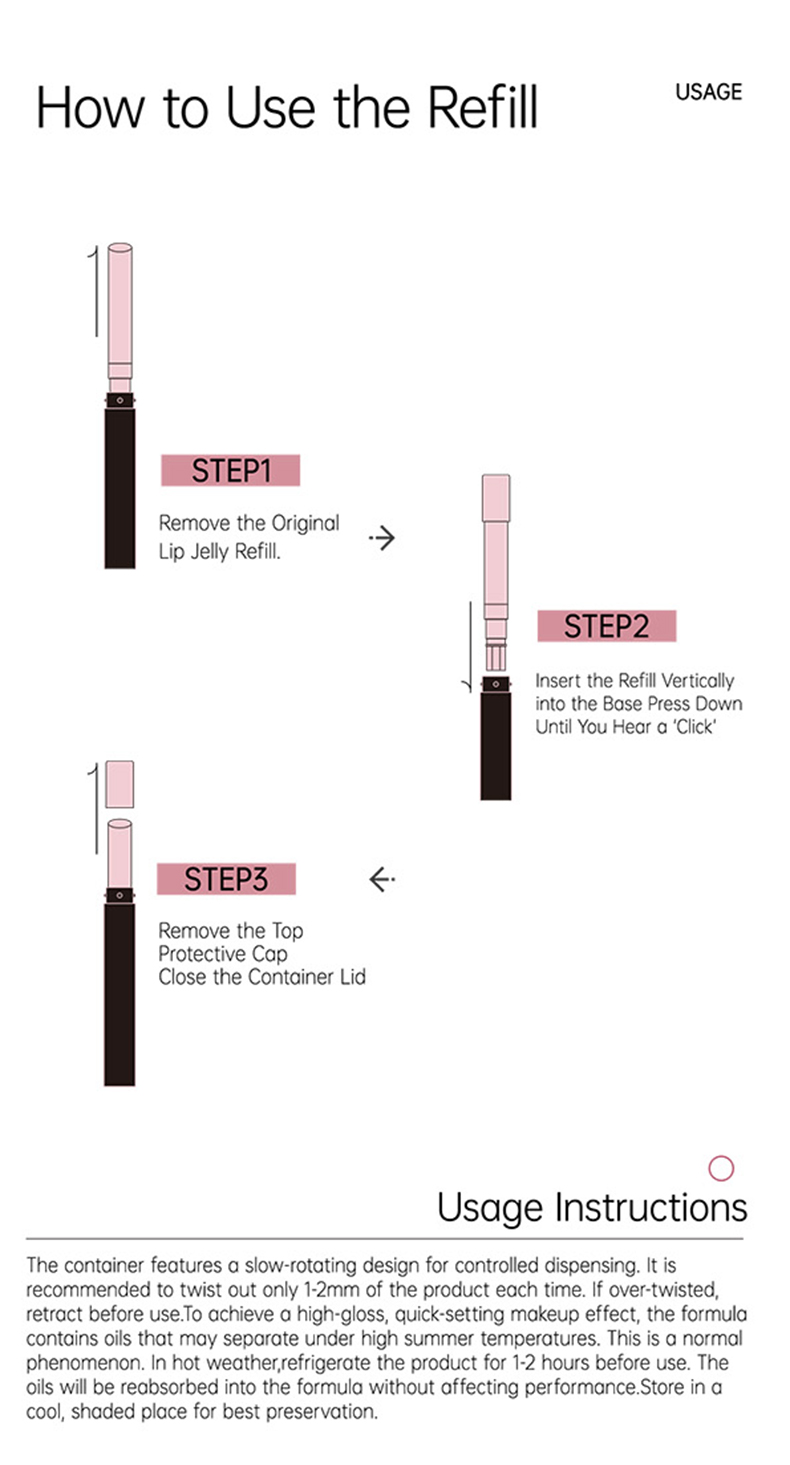 Mooekiss Long-Lasting Dual Peptide Lip Jelly Natural Tint - 7 Colours ...