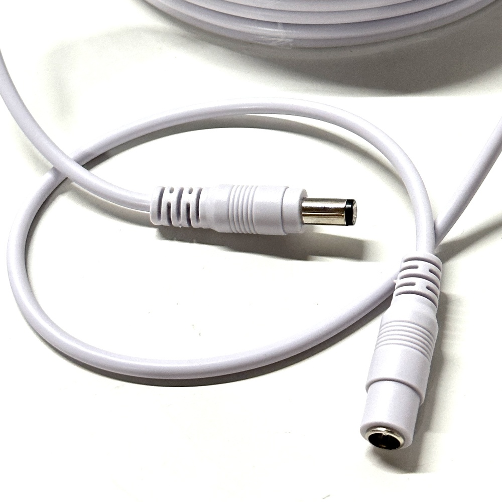 1 Piece DC 12V Power Adapter Extension Cable 3M/5M/10M/20M 5.5*2.1mm ...