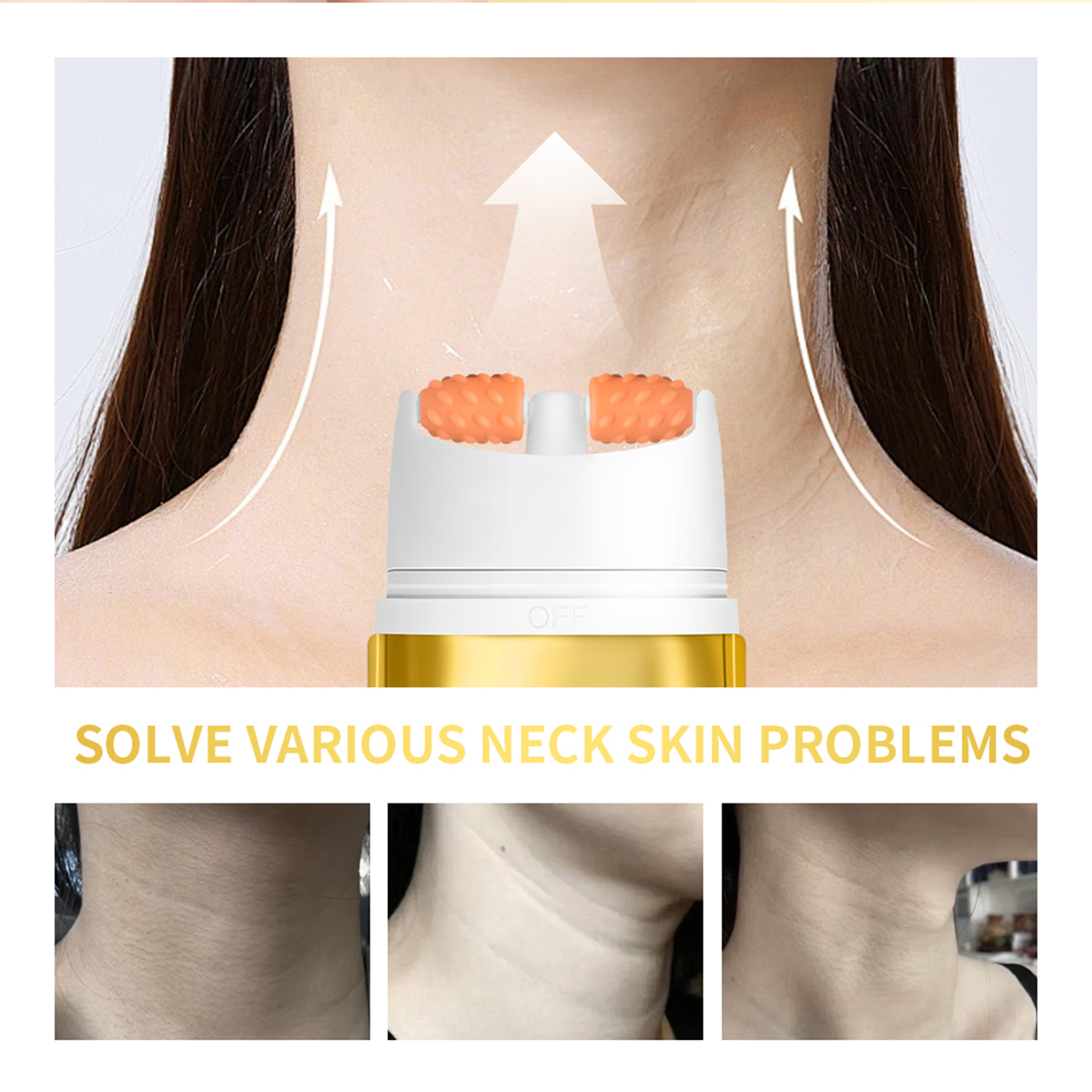 Neck Firming Roller Cream AndBody Firming Roller Cream 360° Massage ...