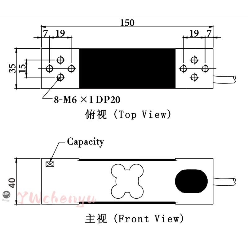 MAVIN NA2 NA4 NA1 NA3 Sensor 60KG 100KG 500kg Weighing Pressure Sensor ...