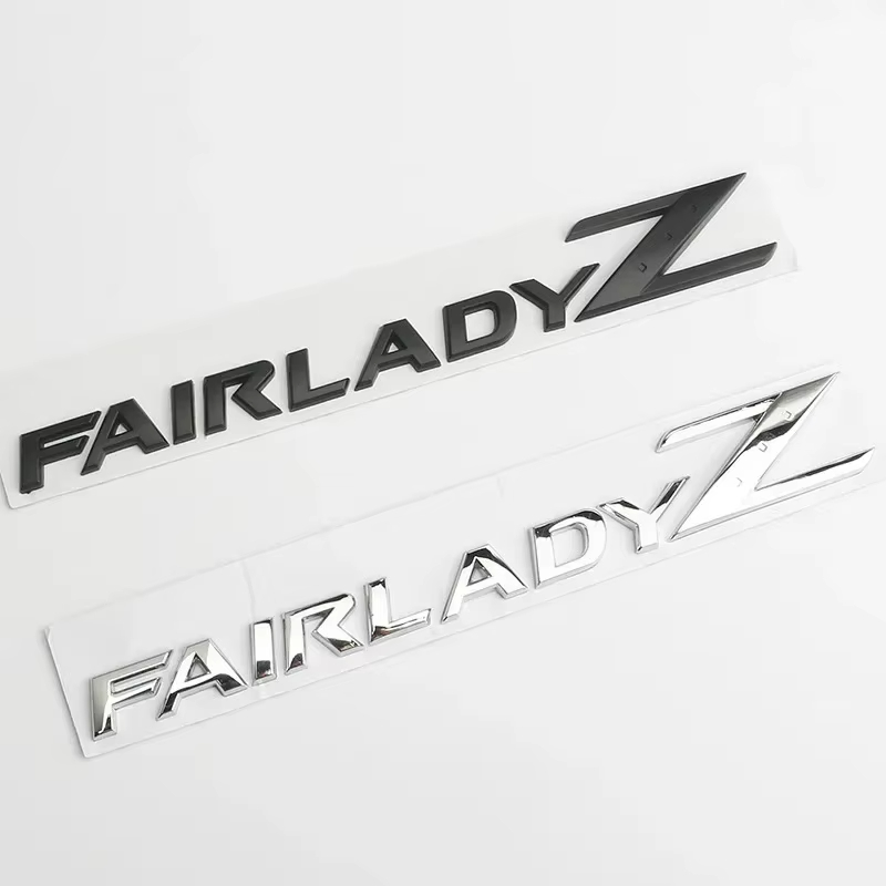 3D Letters Fairlady Z Logo Rear Boot Trunk Emblem Badge for Nissan ...