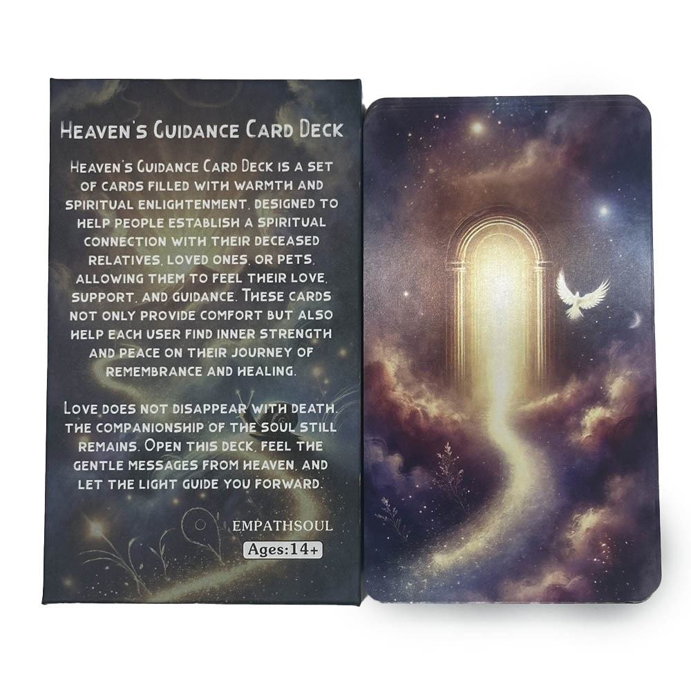 54 Cards Heaven's Guidance Card Deck Oracle Love Dose Not Disappear ...