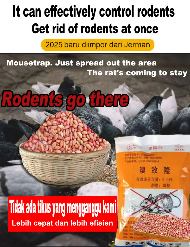 [Ready Stock] racun burung bird killer 500g Bird repellent Bird Poison ...