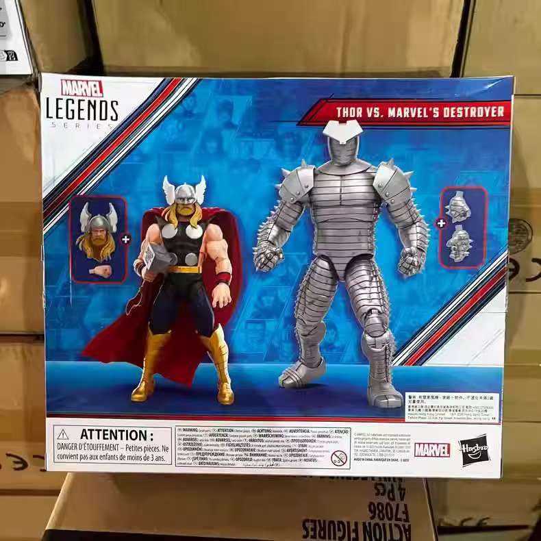 Marvel Legends Series Thor vs Destroyer, Avengers 60th Anniversary ...
