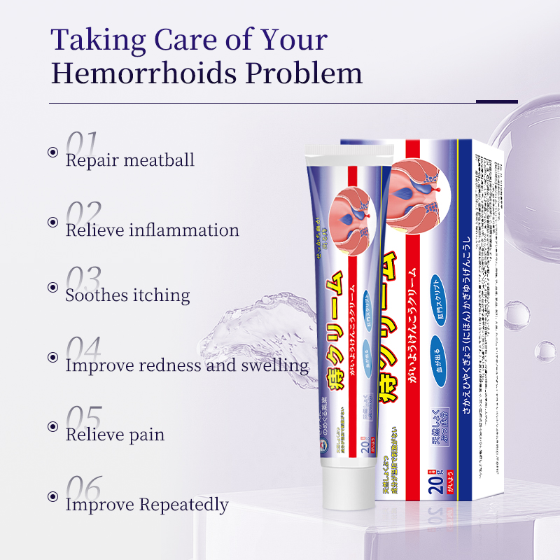 Ubat buasir 100% berkesan Hemorrhoids cream 痔瘡膏 Herba Cina Krim Buasir Relieve Pain, Itching ...