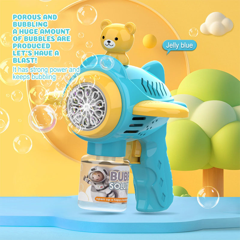 New Bubble Machine Toy Electric Bubble Camera Gun Children Outdoor ...
