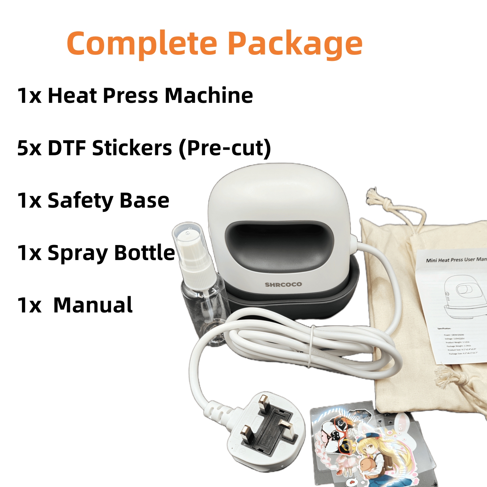 Mini Heat Press Machine | 90s Fast Heating | 3 Temperature Modes ...