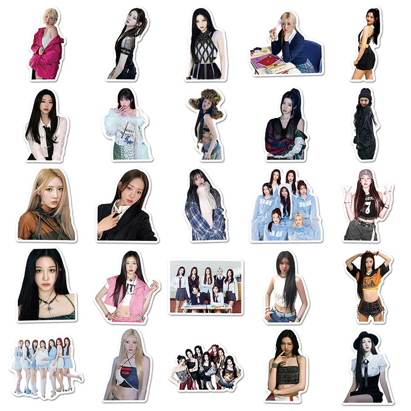 50PCS Korean Kpop Girl Band Babymonster Sticker DIY Luggage Laptop ...