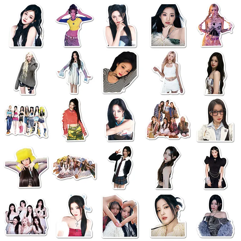 50PCS Korean Kpop Girl Band Babymonster Sticker DIY Luggage Laptop ...