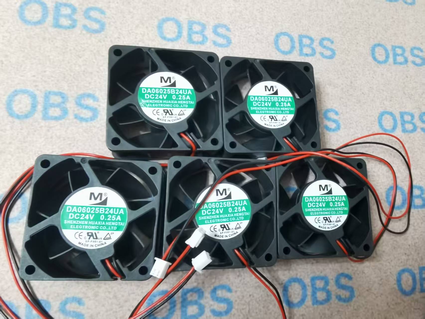 DA06025B24UA Brand New Yimeng 6025 24V 0.25A 6CM 2 Wire Inverter ...