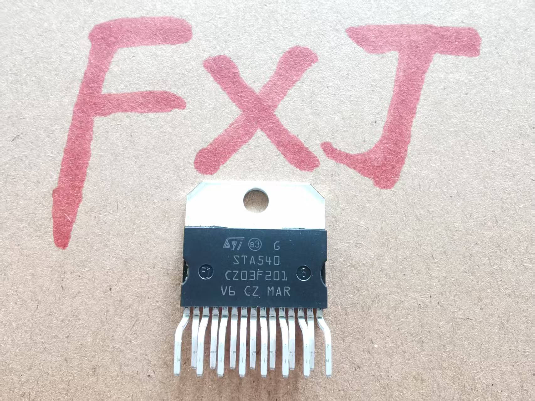 ((1pc) STA540 Package ZIP-15 Audio Power Amplifier IC Chip | Shopee Malaysia