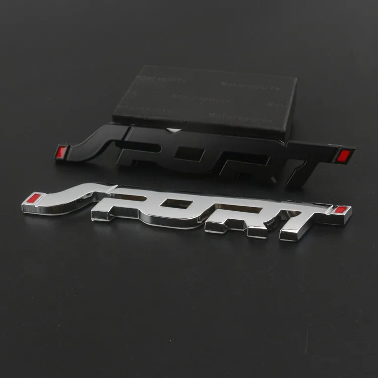 Car Trunk Racing Sport Word Letter Logo Emblem for Chery Tiggo 8 Arrizo ...