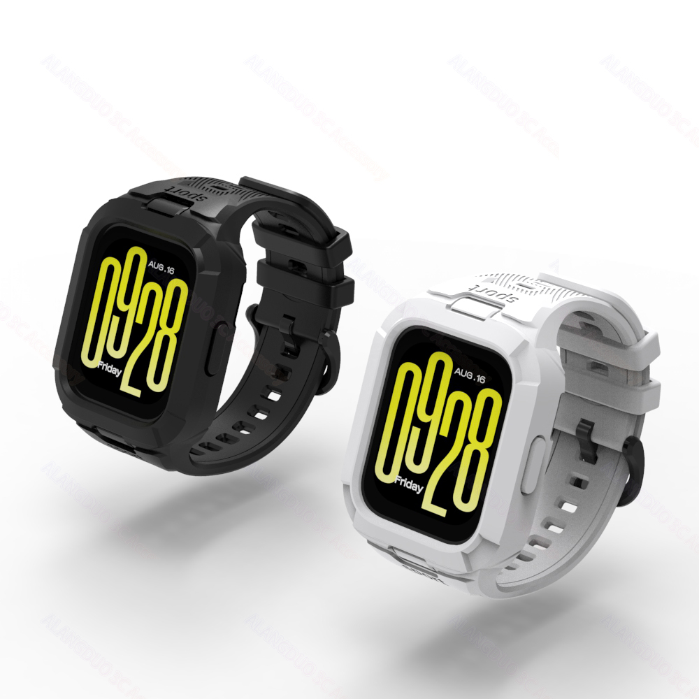 Silicone Strap For Xiaomi Redmi Watch 5 4 Active Lite Case Sports Band ...
