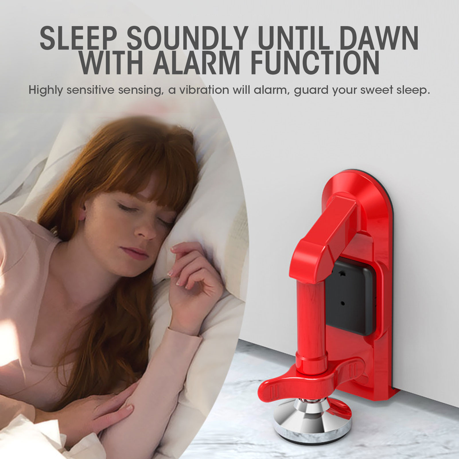 Door Stopper Door Lock Locks Self-Defense Door Stop Alarm Travel Travel ...