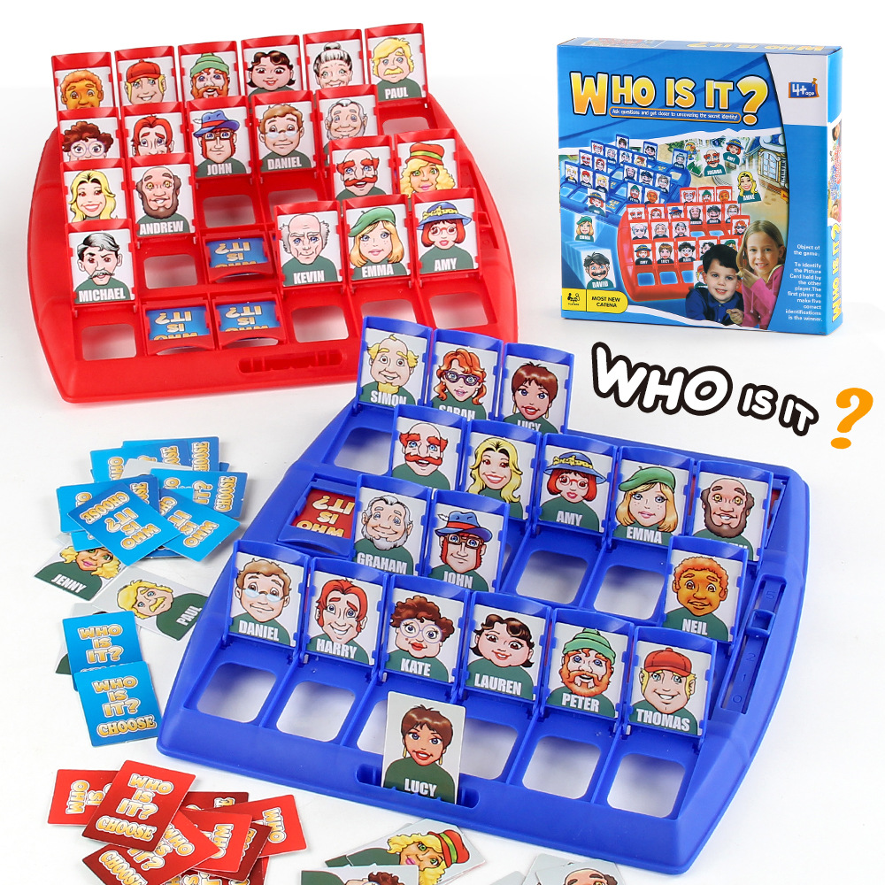 Who am I board game Logical inference parent-child two-person ...