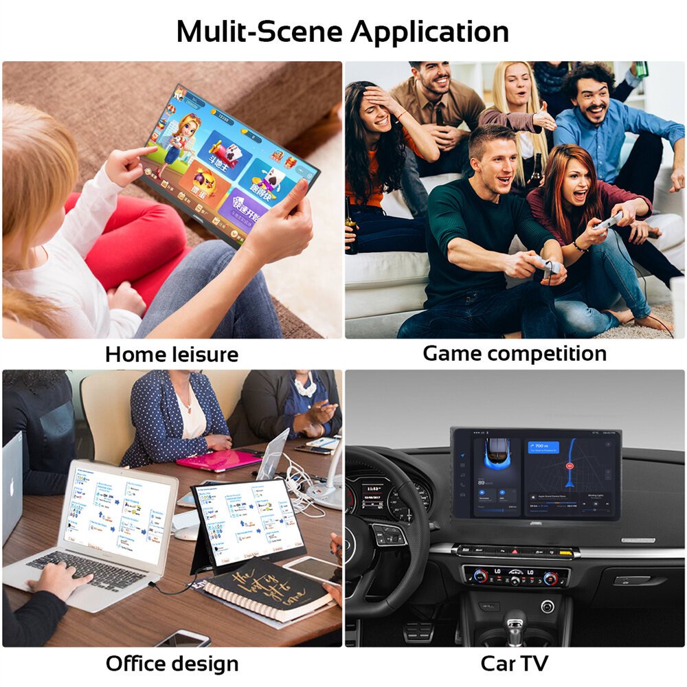 EXPOSE 15.6 Touch Portable monitor 11.6 monitor pc1080P HD Gaming ...