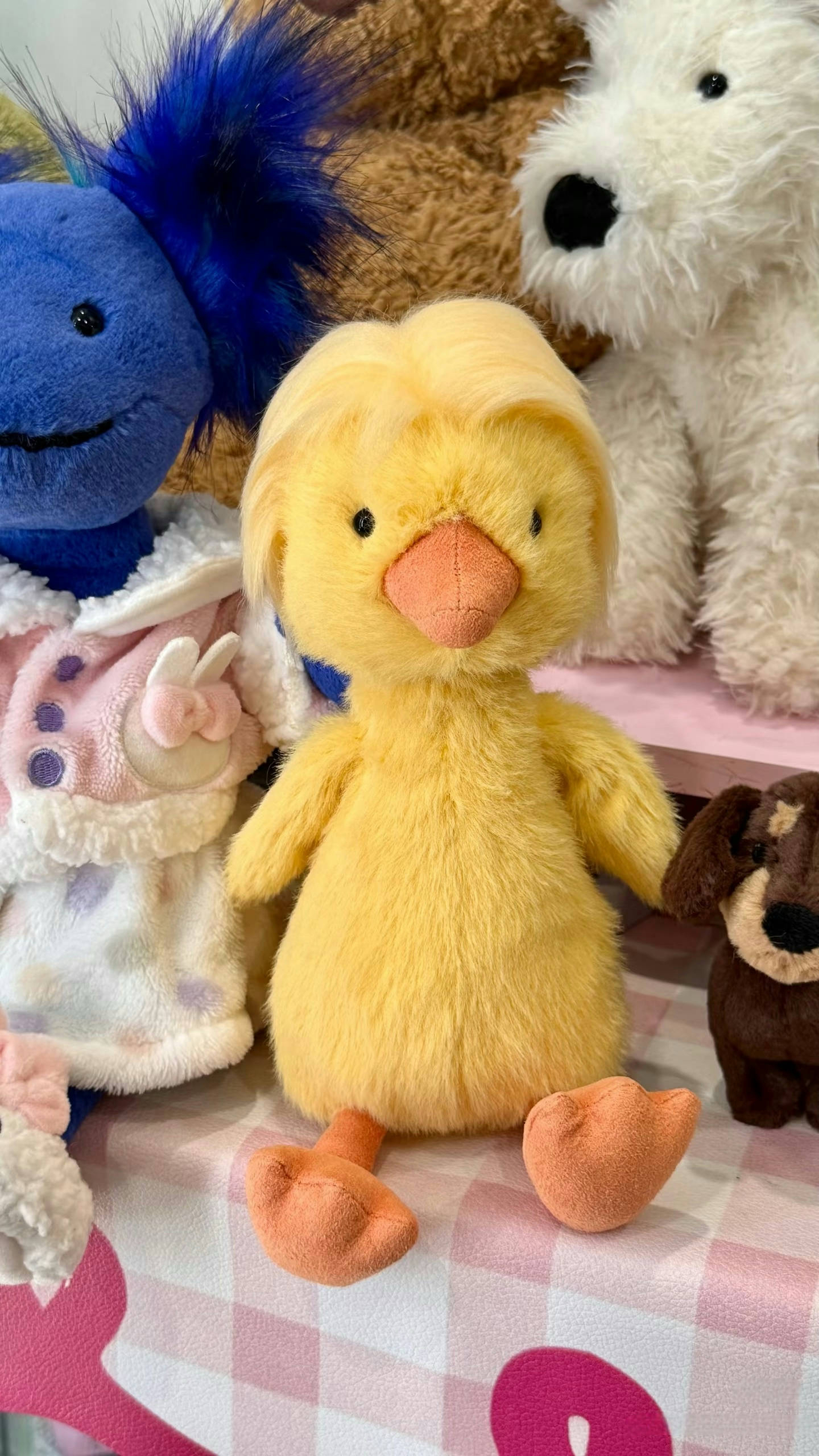 [100% Original] UK Jellycat"Dorit Duckling"Plush Toy 26cm/with Dust Bag ...