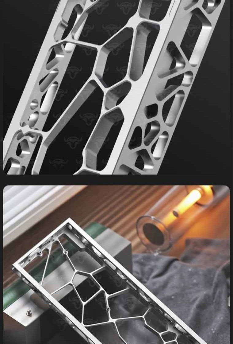 Black Iron Bull H60 hollow aluminum alloy anode keyboard kit is ...