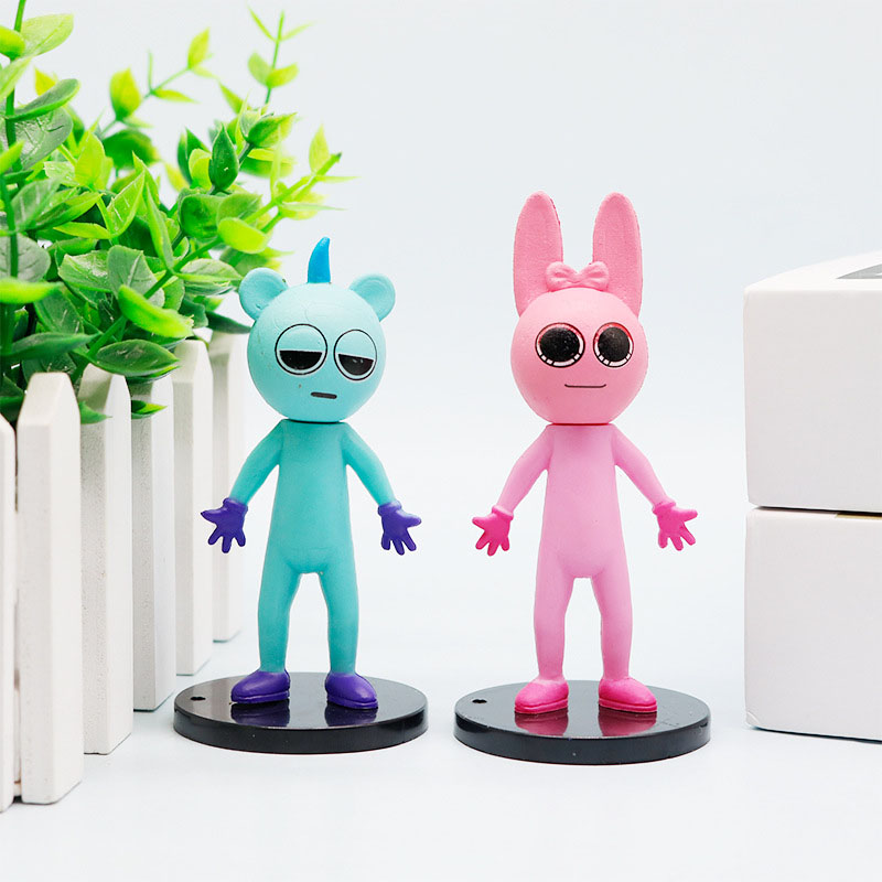12Pcs 8.5cm Sprunki Figures Set Sprunky Toys Figures Sprunki Action ...