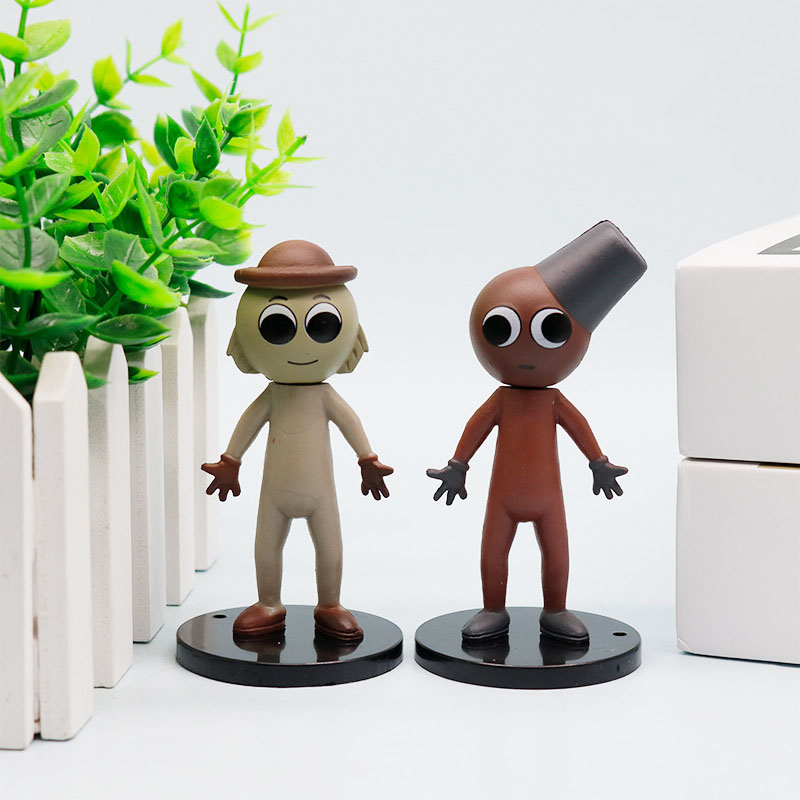 12Pcs 8.5cm Sprunki Figures Set Sprunky Toys Figures Sprunki Action ...