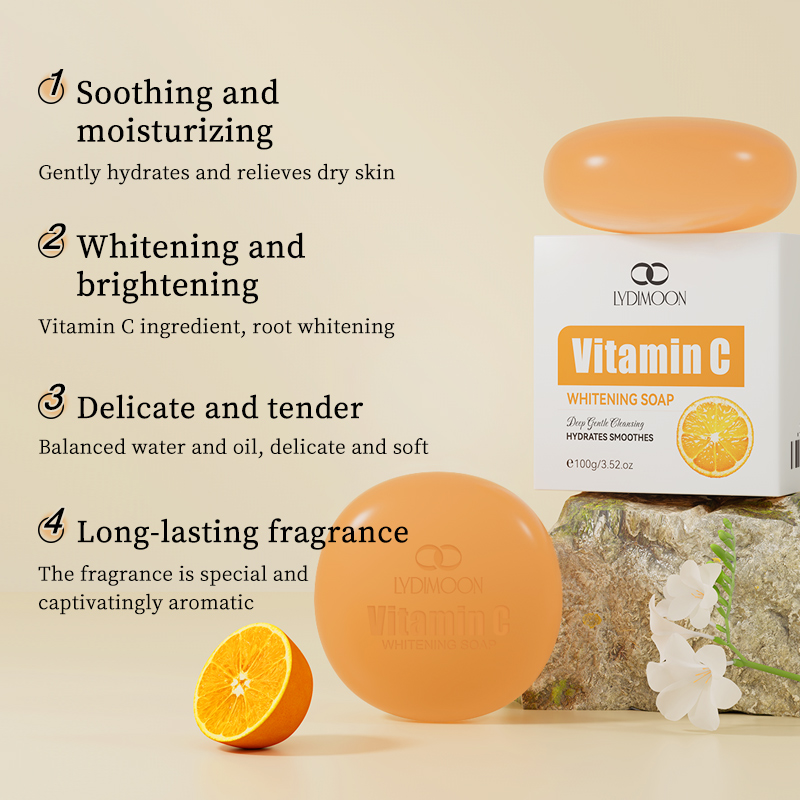 LYDIMOON VitaminC Whitening Soap private part whitening sabun pemutih ...