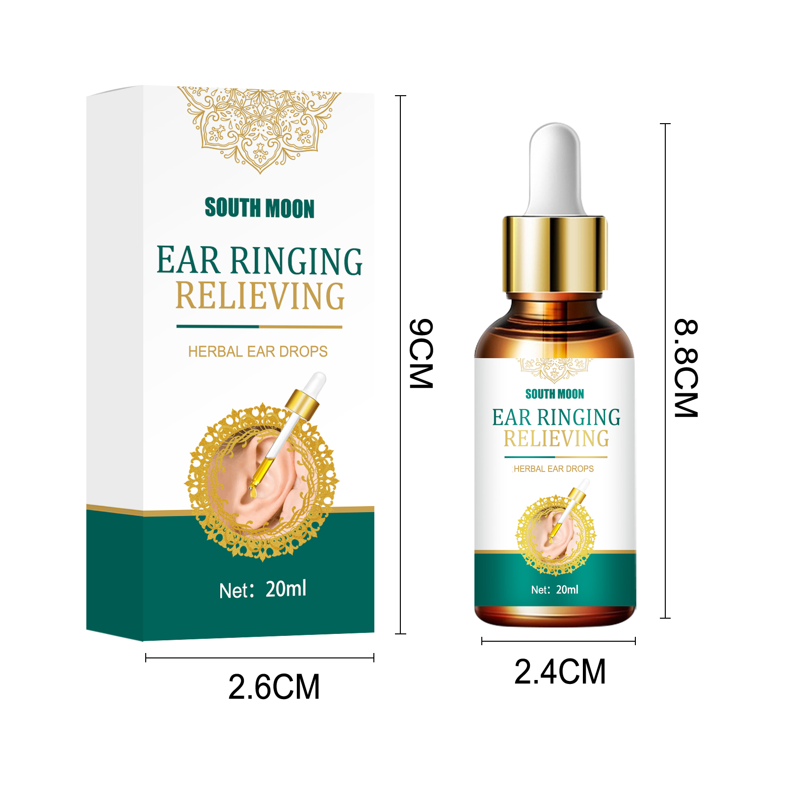 【BUY 1 TAKE 1】ORIGINAL Tinnitus Liquid Ear Drops Infection Cleaning ...