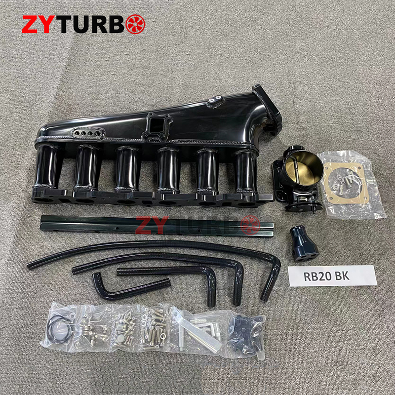 RB20 RB20DET Engine 90mm Throttle Body Parts Tuned Fuel Rail and ...
