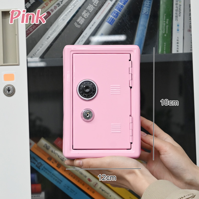【Ship In 24H】Safety Box Portable Safe Box Mini Safe Box With Key Kids ...