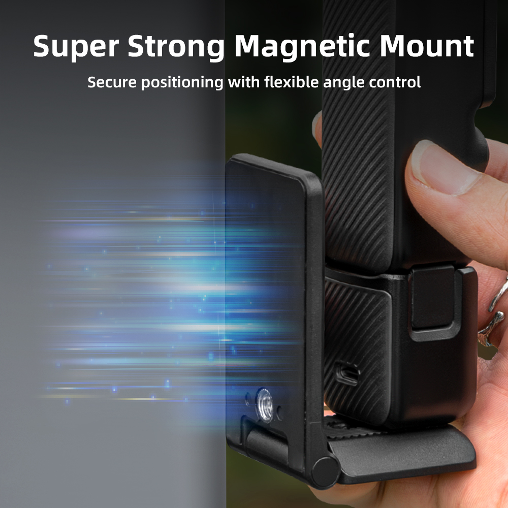 Magnetic Camera Mount Flymile for Insta360 X5 X4 DJI Pocket 3 Bracket ...