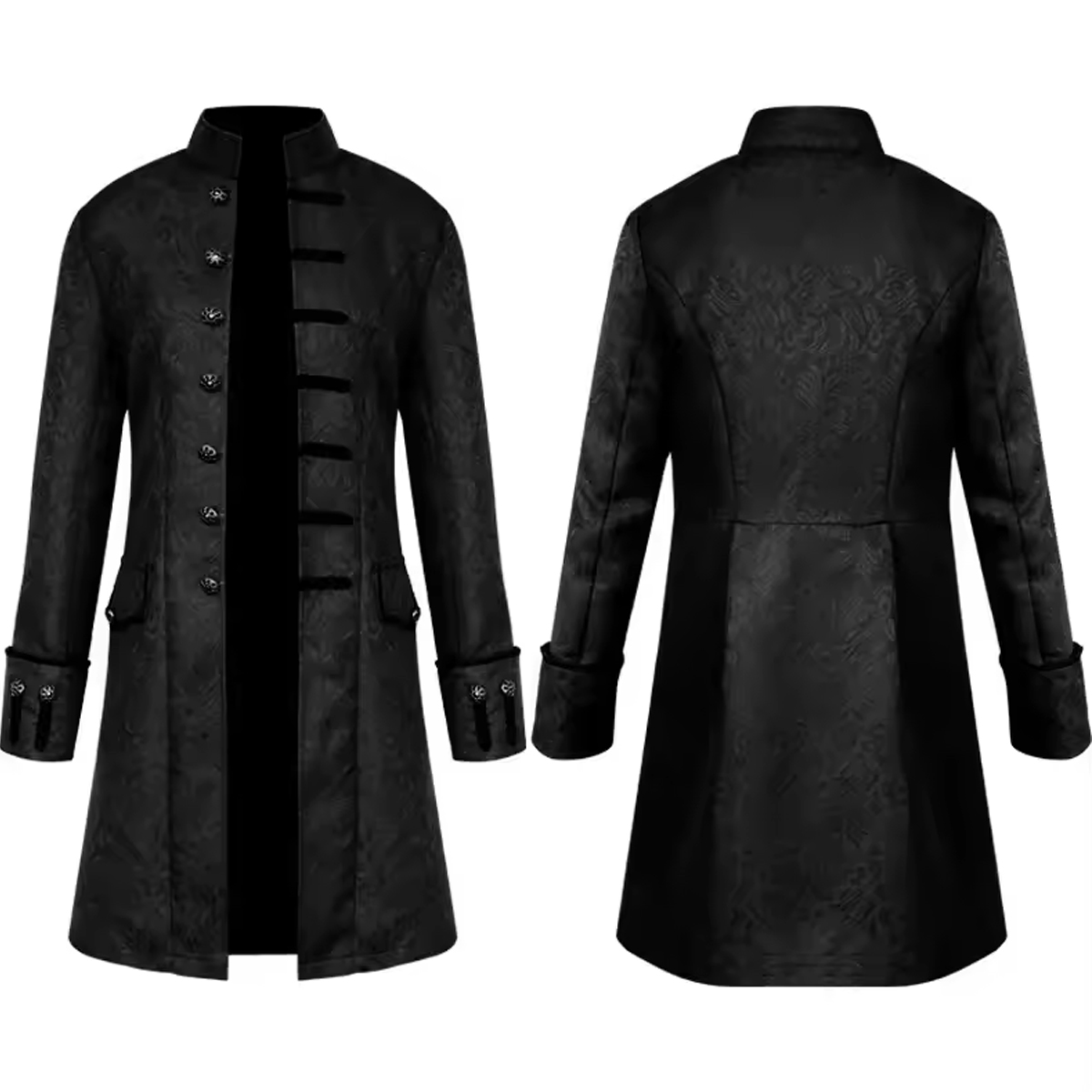 Medieval Jacket Pirate Viking Renaissance Costume Formal Tailcoat ...