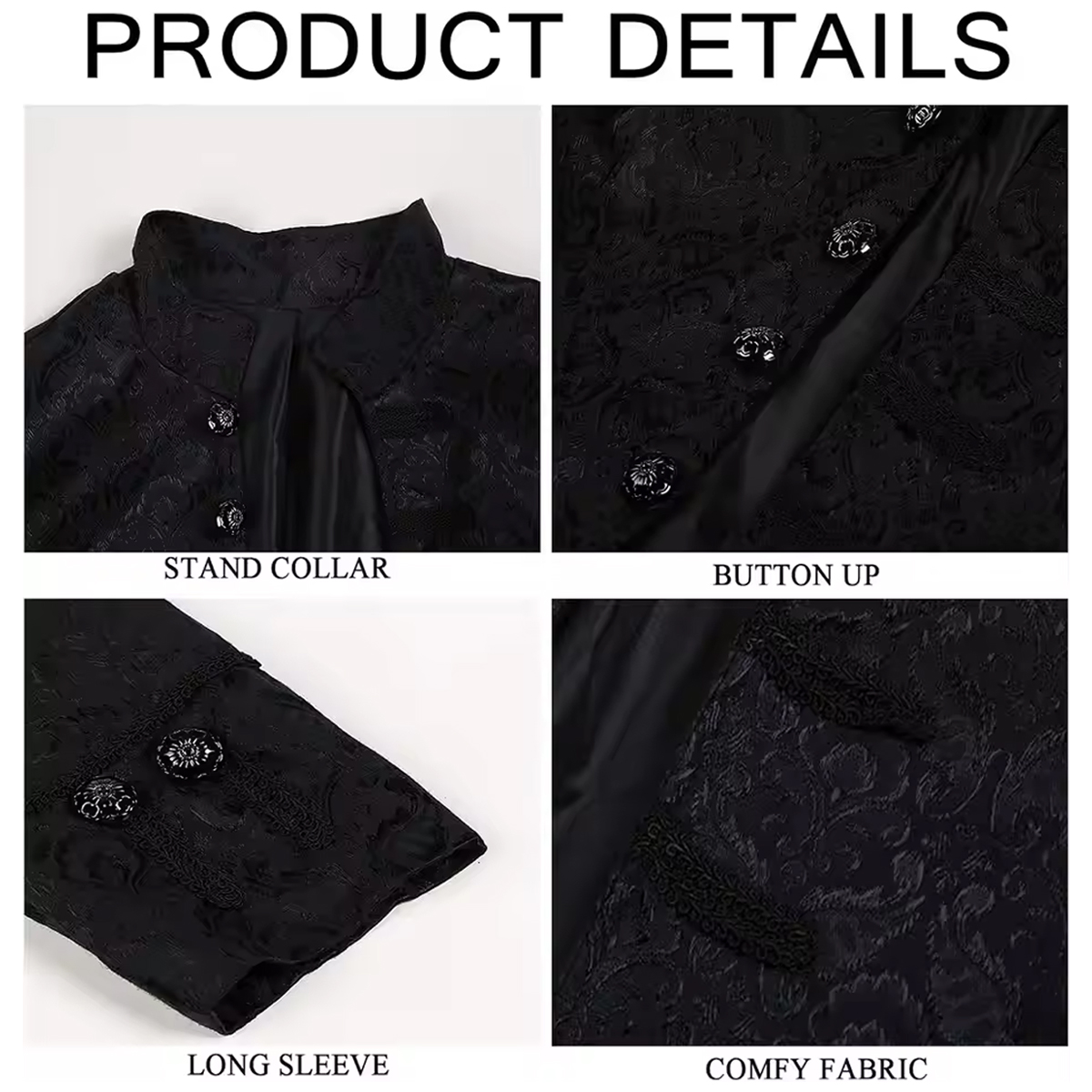 Medieval Jacket Pirate Viking Renaissance Costume Formal Tailcoat ...
