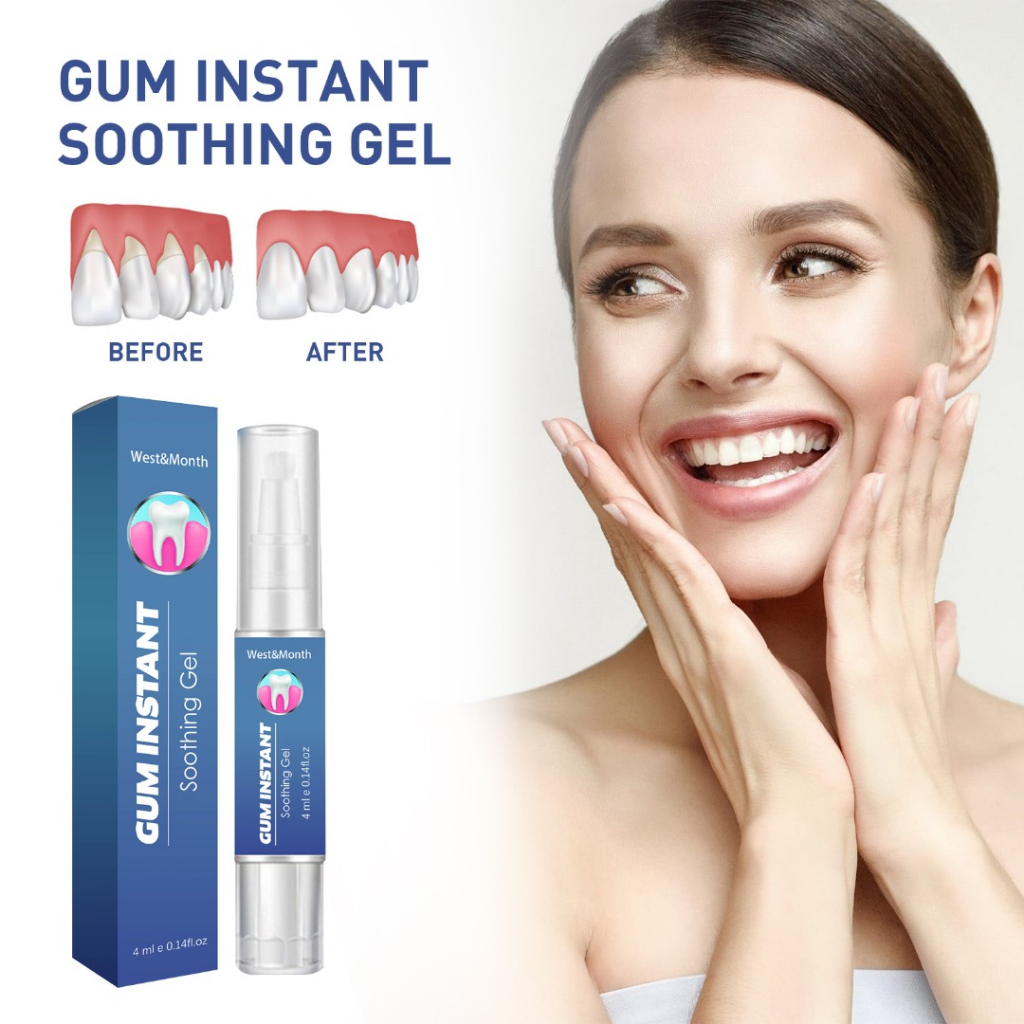 Gum Instant Soothing Gel Receding Gums Therapy Inflammation Treatment ...